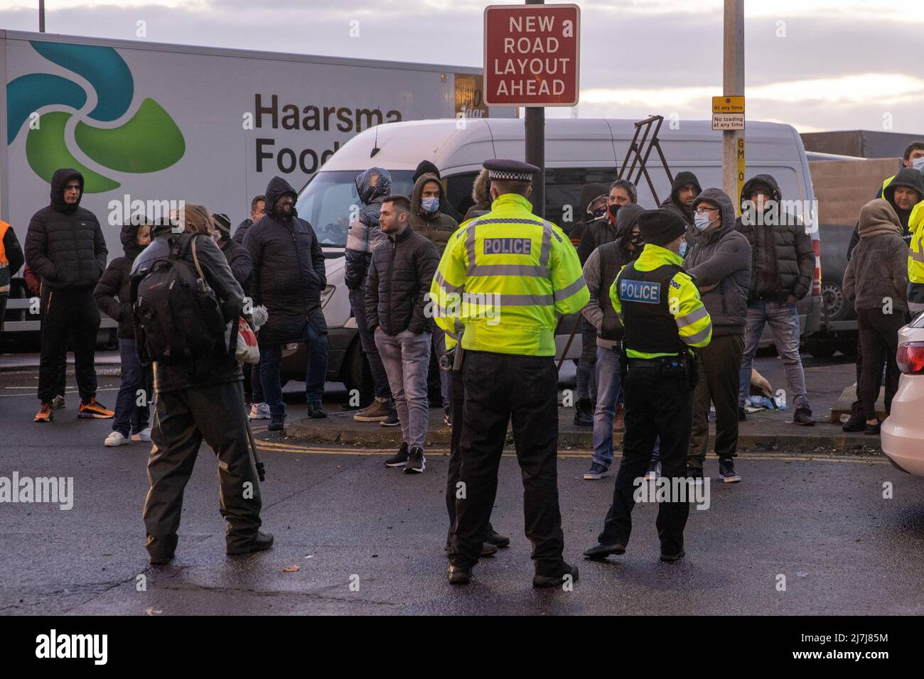 Chaos at Dover as border opens but nothing is moving Featuring ...
