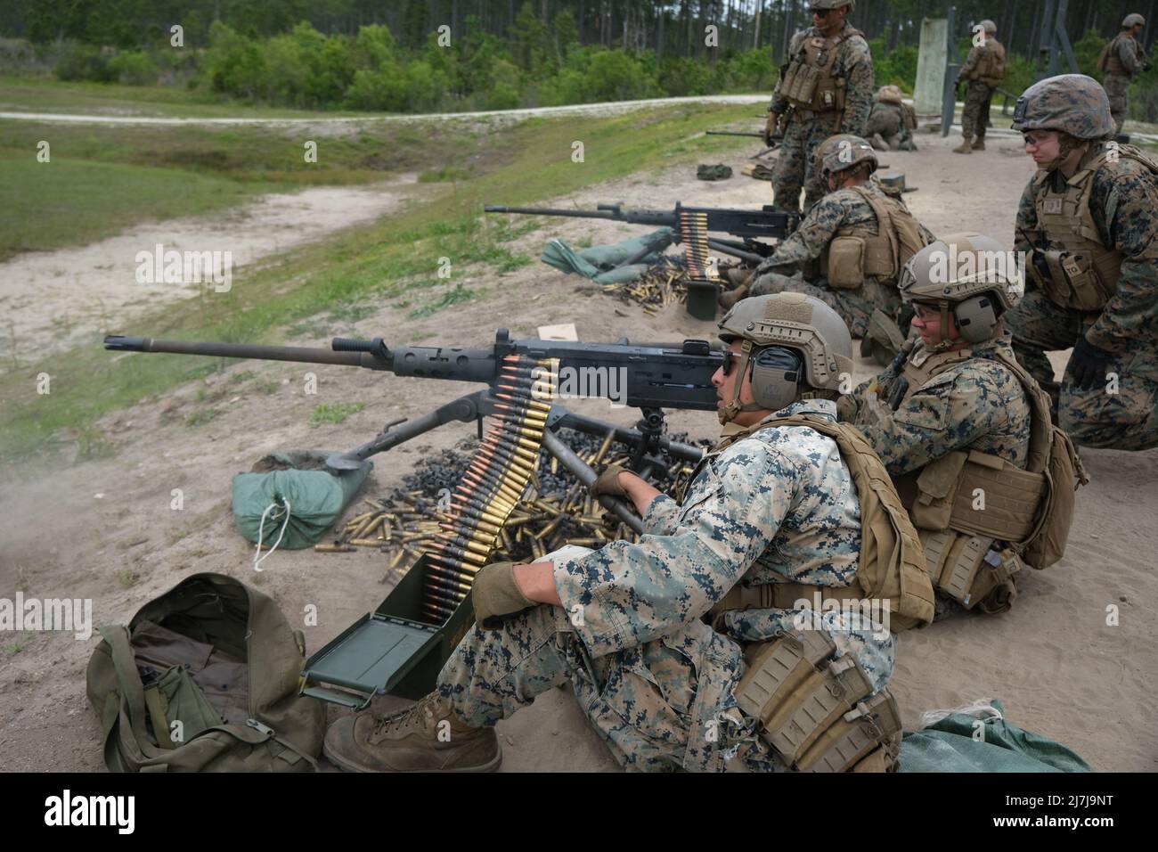 U.S. Marines with 2d Air Naval Gunfire Liaison Company (2d ANGLICO), II ...