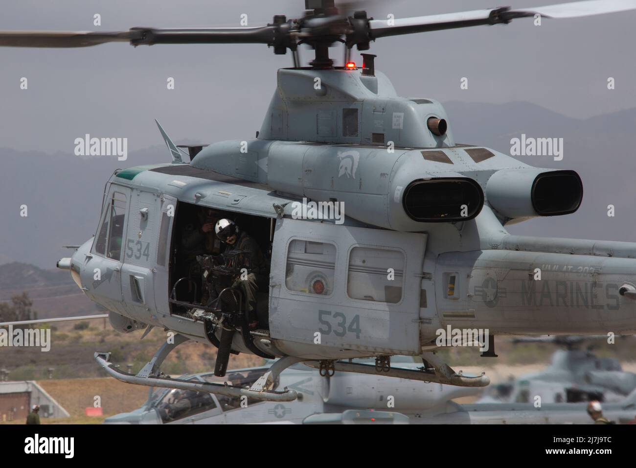 U.S. Marines along with the UH-1Y Venom and AH-1Z Viper aircraft ...