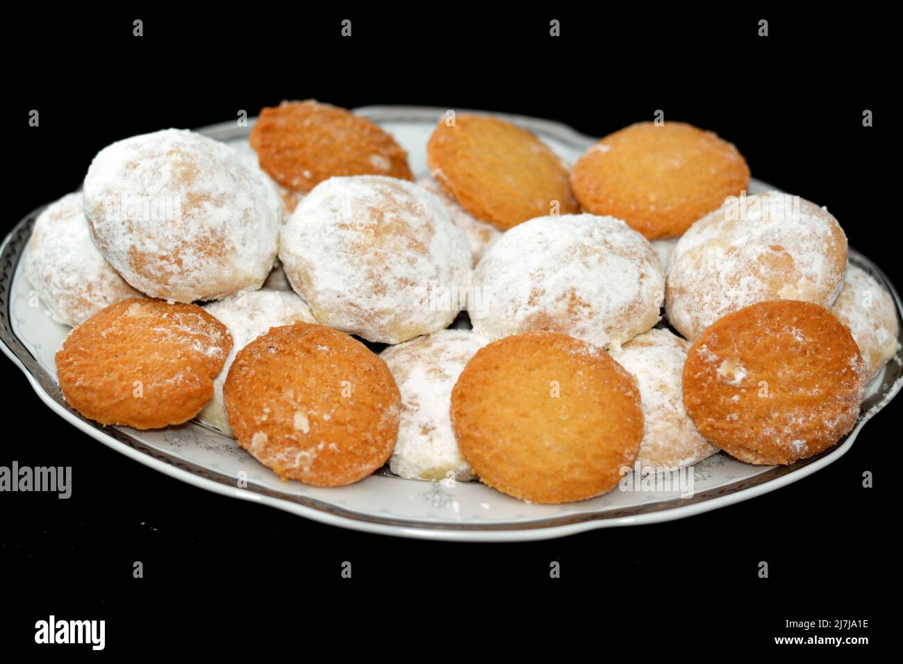 Traditional Arabic cookies for celebration of Islamic holidays of El ...