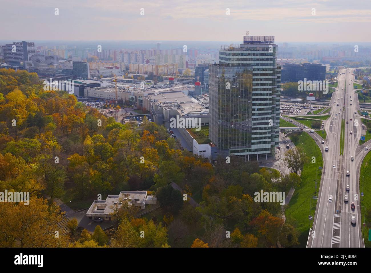 Bratislava cityscape with a modern apartment buildings Stock Photo - Alamy