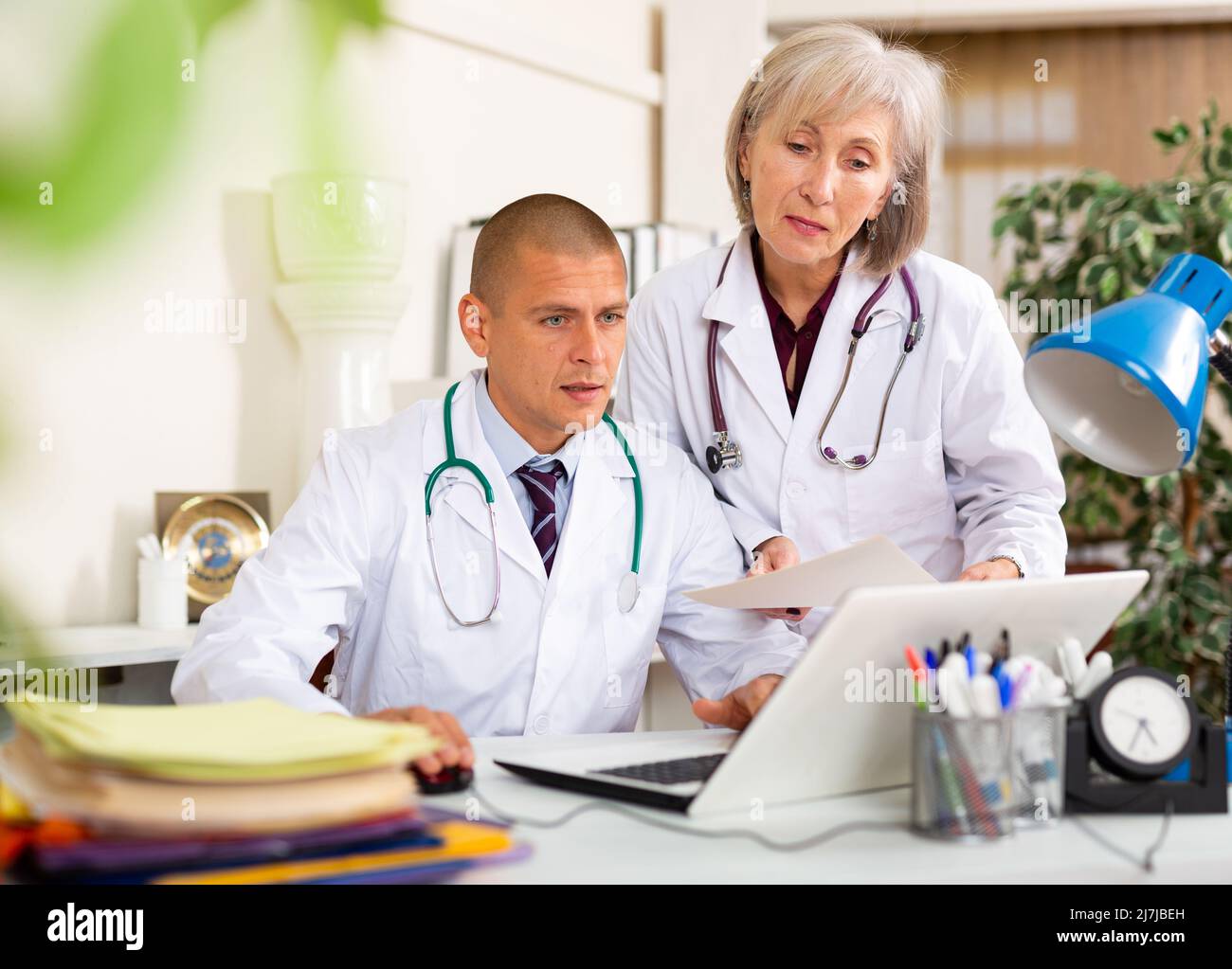 Two german doctors hi-res stock photography and images - Alamy