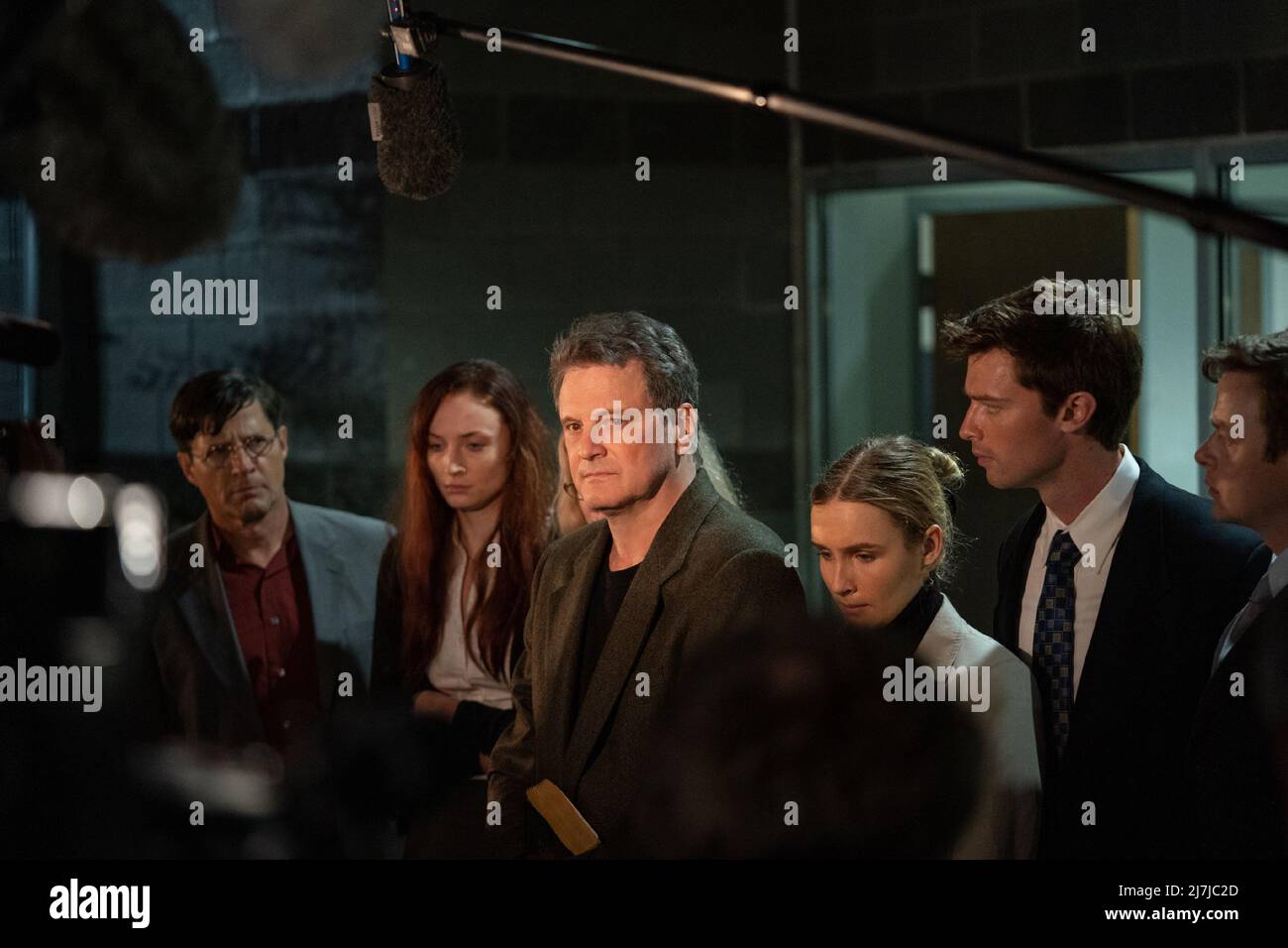 Tim Guinee, Sophie Turner, Colin Firth, Olivia DeJonge, Patrick ...