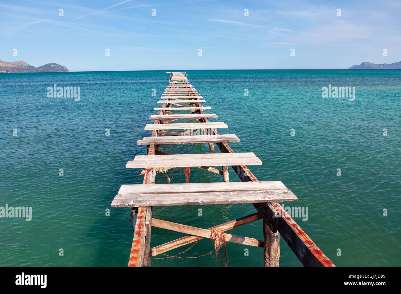 Broken stairs beach hi-res stock photography and images - Alamy