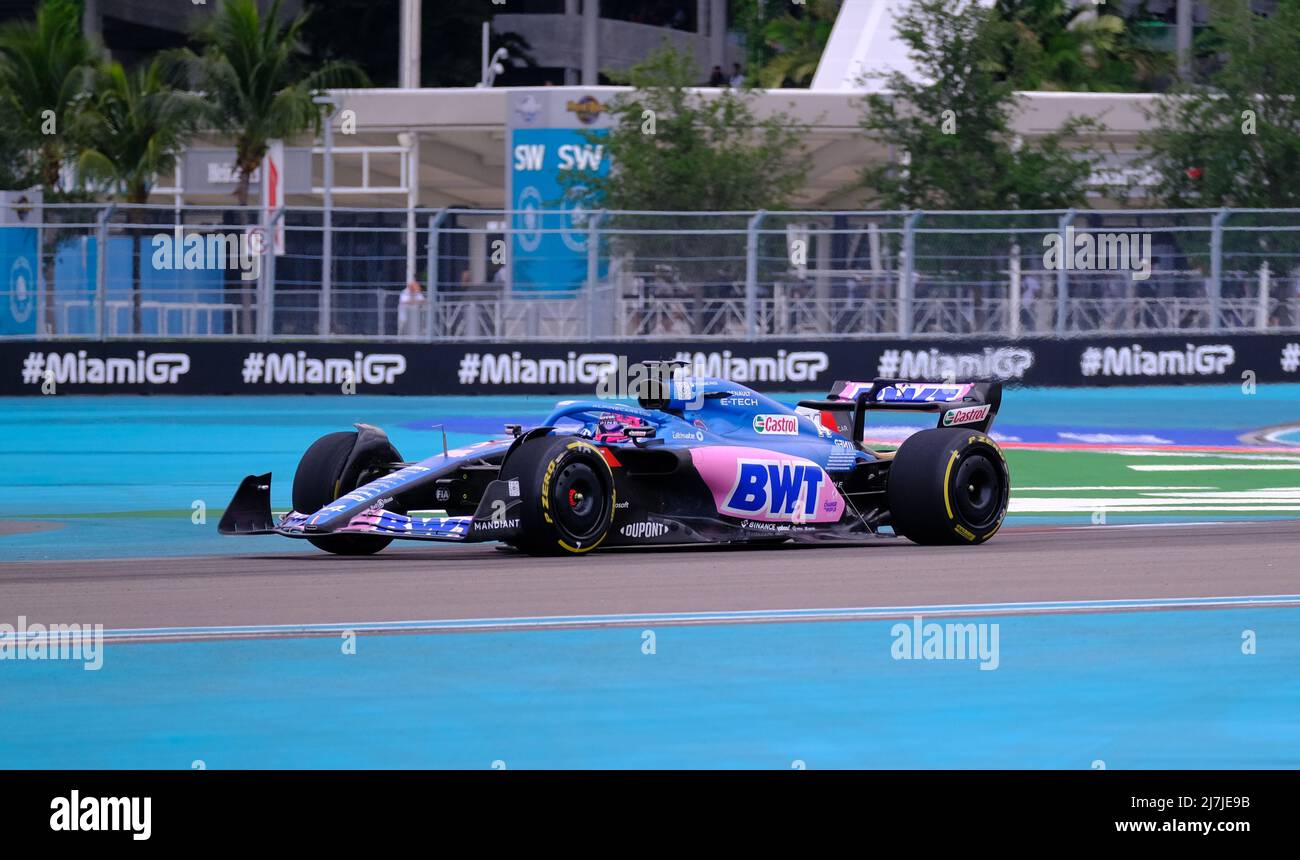 May 6th, 2022: Fernando Alonso, BWT Alpine F1 team driver #14 during ...