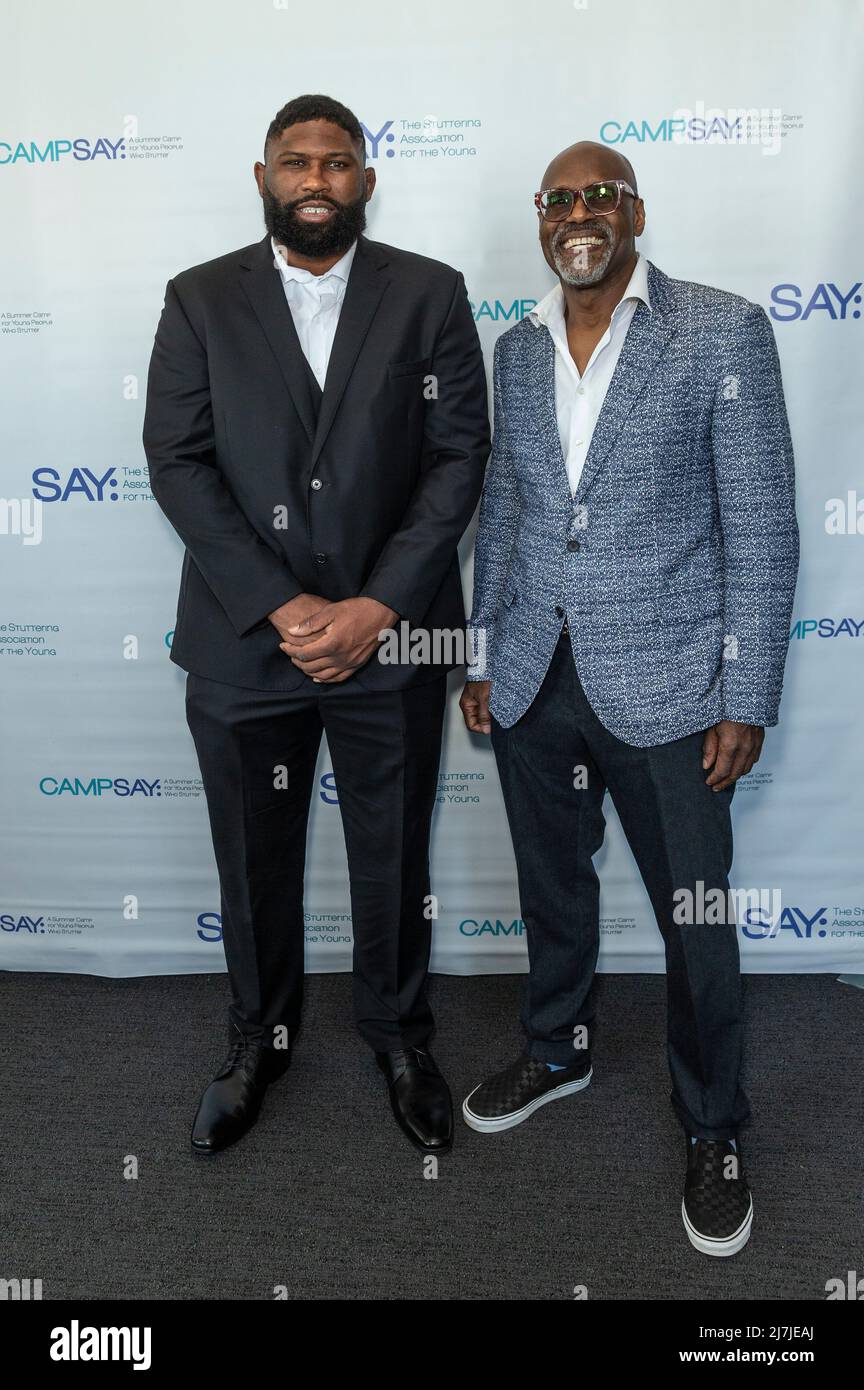New York, NY - May 9, 2022: Curtis “Razor” Blaydes and Everett Bradley attend 20th Annual ...
