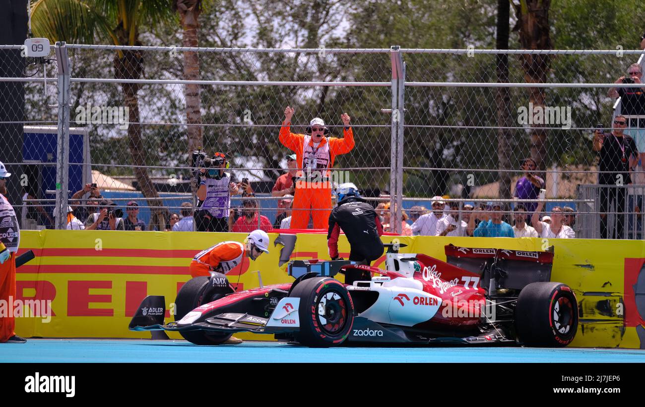 May 6th, 2022: Valtteri Bottas, Alfa Romeo F1 Team ORLEN team driver ...