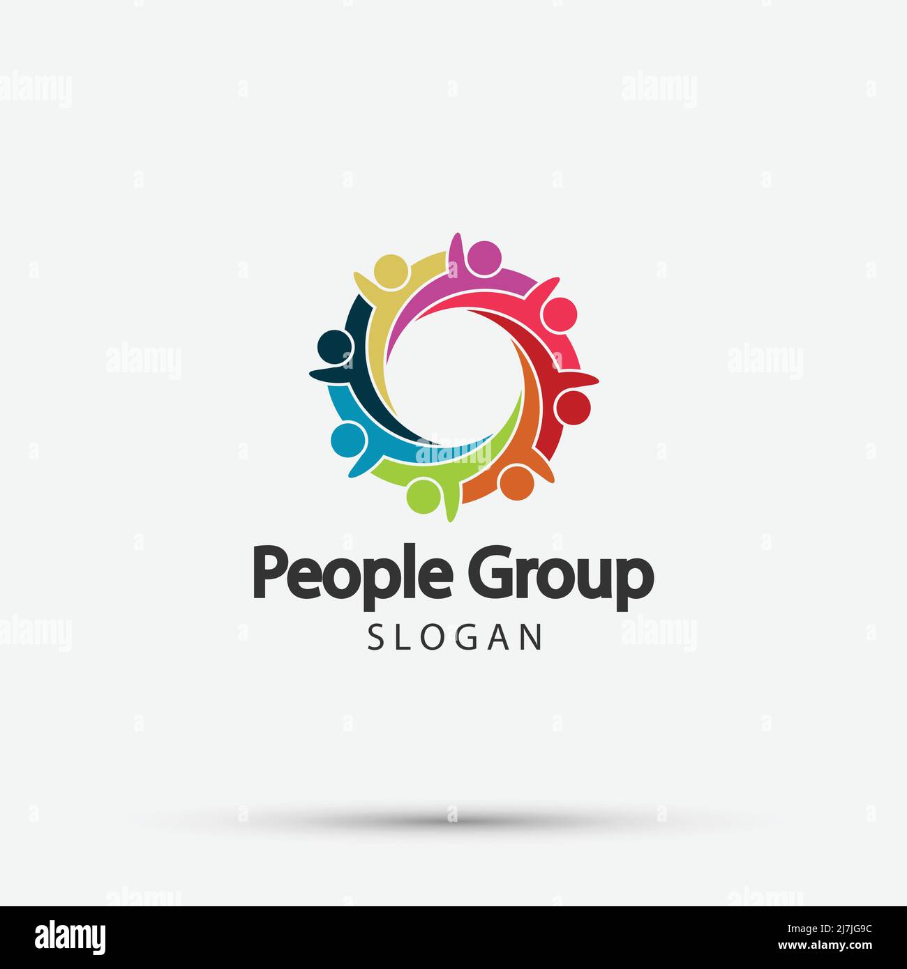 Cooperation and team Stock Vector Images - Alamy