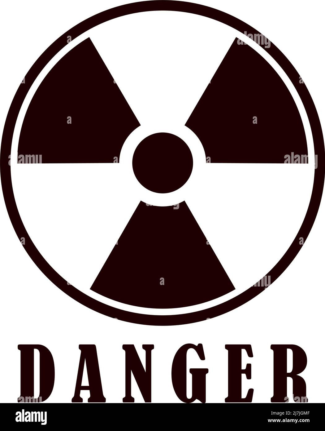 nuclear danger signal Stock Vector Image & Art - Alamy