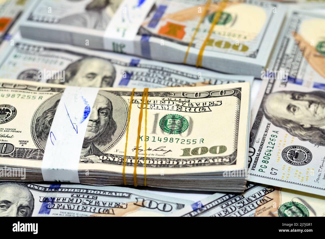 Obverse side of us 100 dollar bill hi-res stock photography and images - Alamy