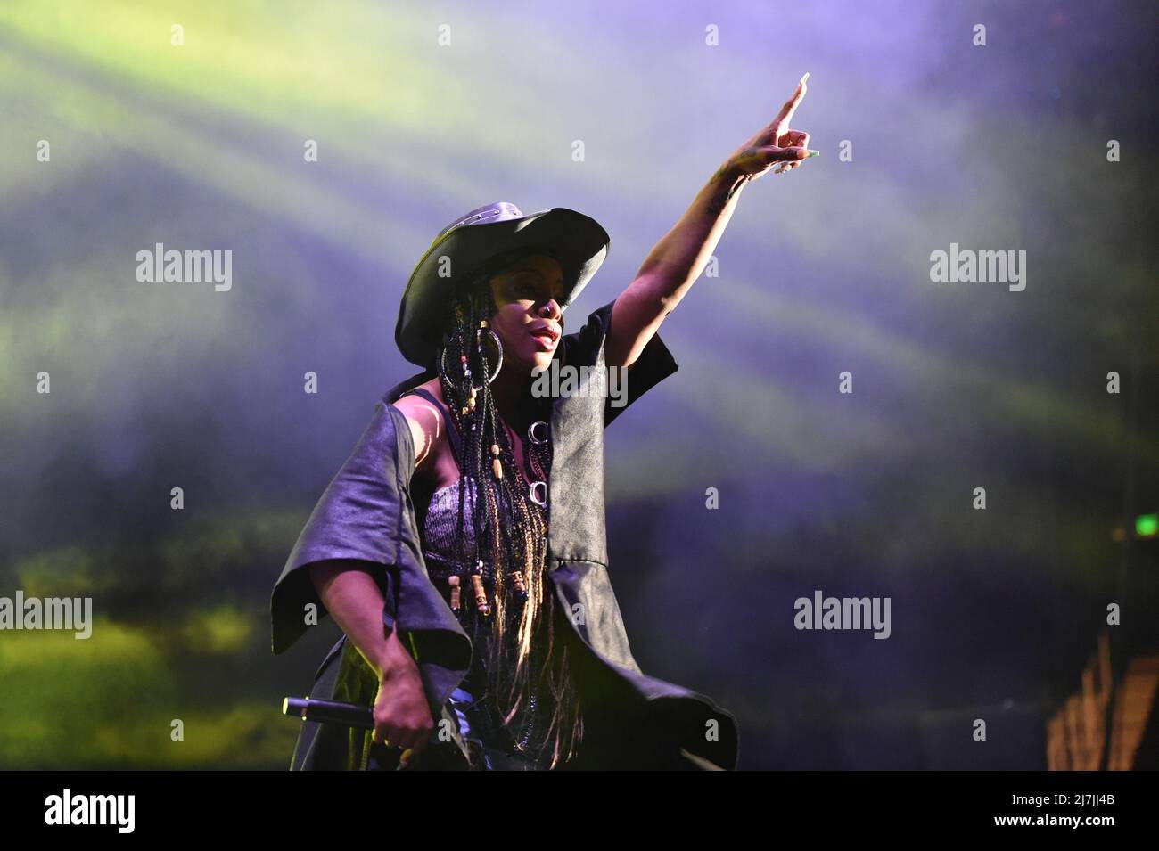 May 8, 2022, Norfolk, Virginia, USA: LEELA JAMES rocks at the Chartway ...