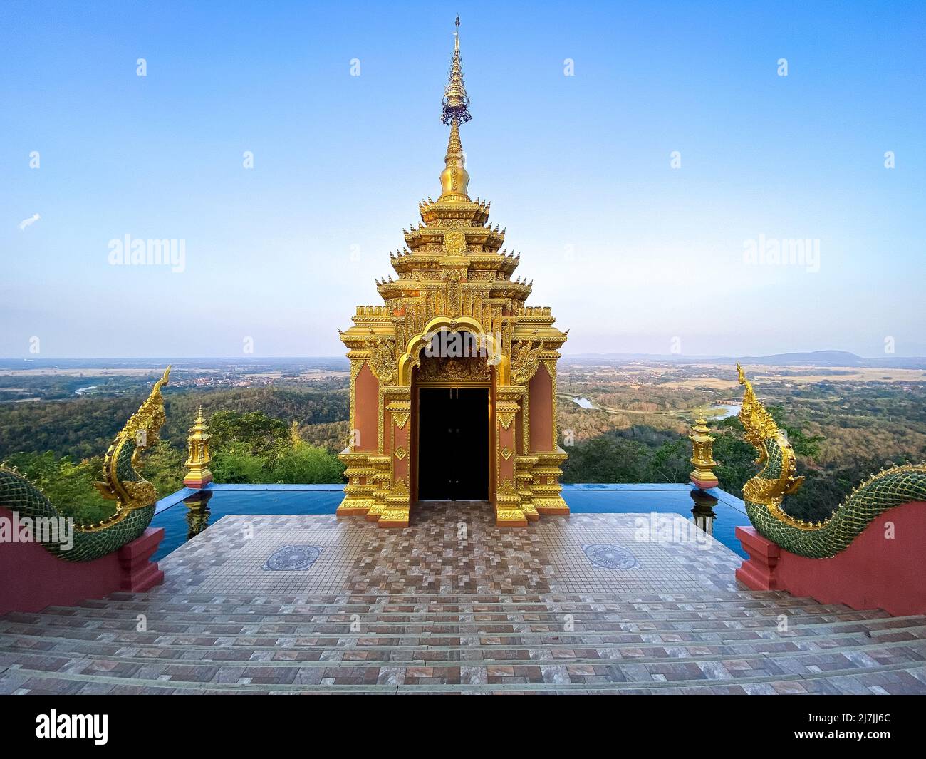 Wat Doi Prachan Mae Tha or Wat Phra That Doi Phra Chan in Lampang ...