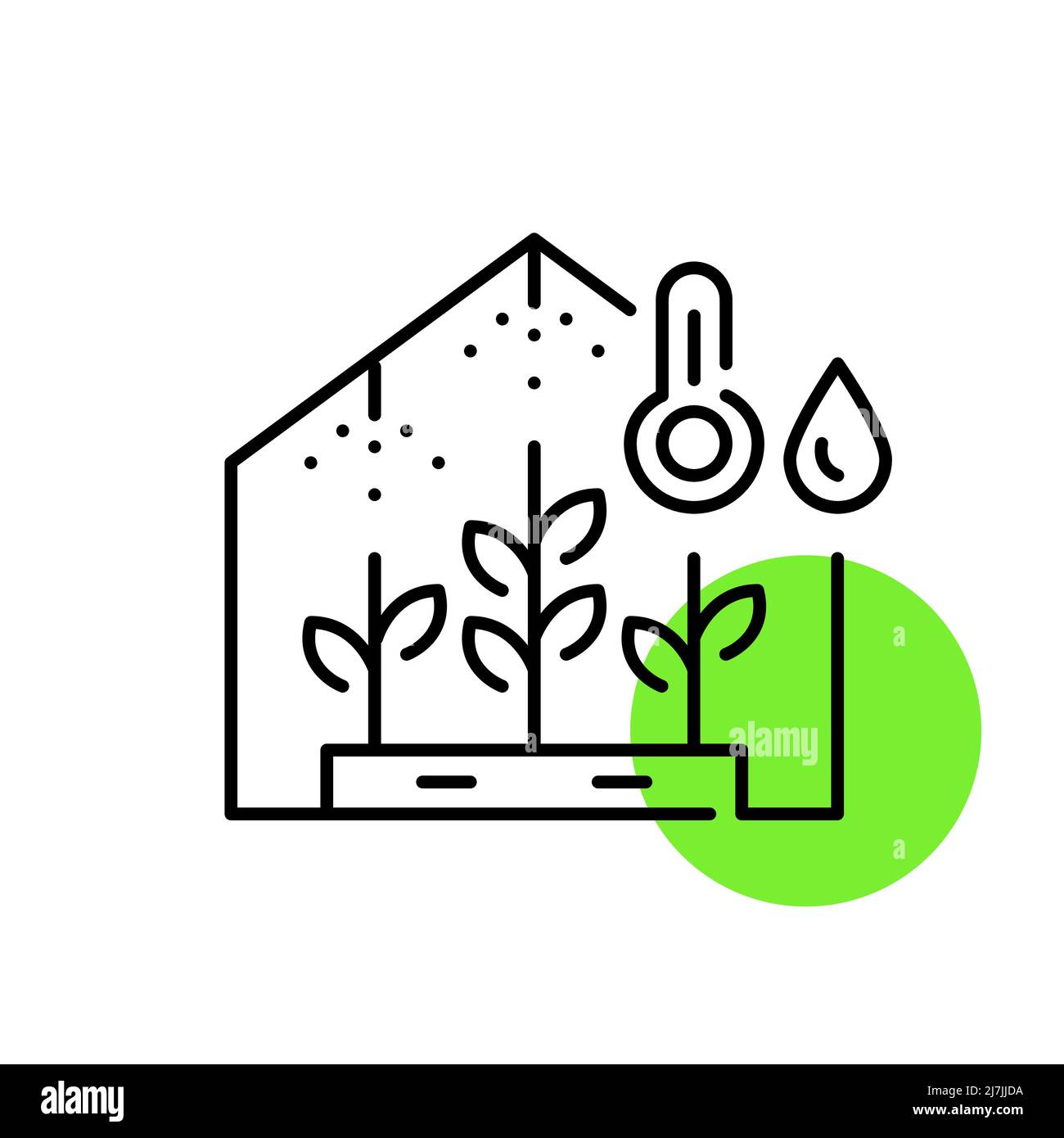 Smart farming greenhouse using automatic temperature and humidity ...
