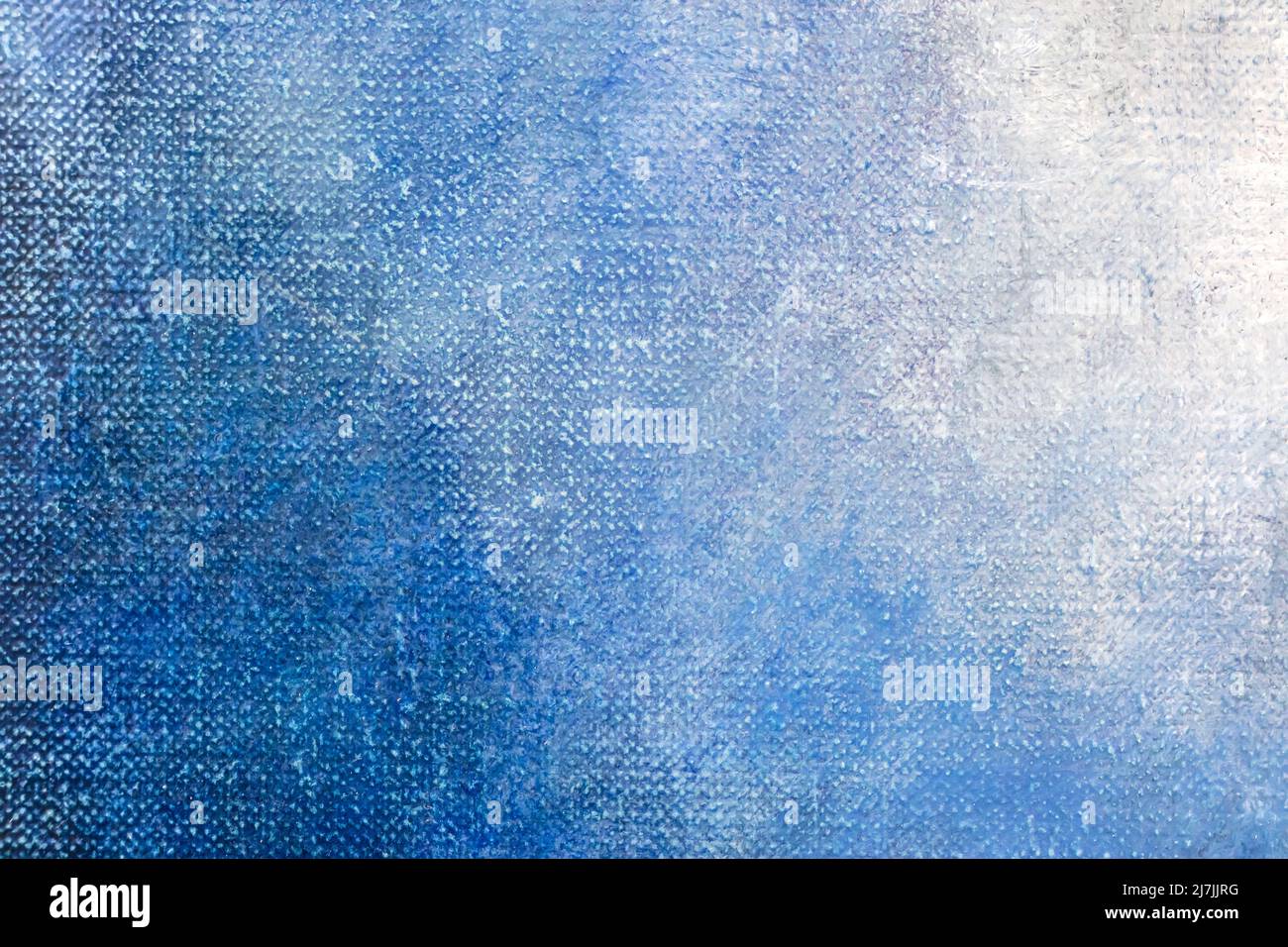 hand painted canvas in blue colors. artistic texture Stock Photo - Alamy