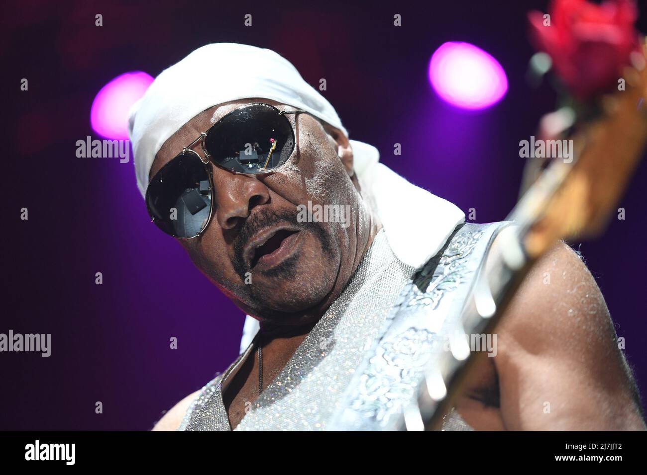 May 8, 2022, Norfolk, Virginia, USA: ERNIE ISLEY of the Isley Brothers ...
