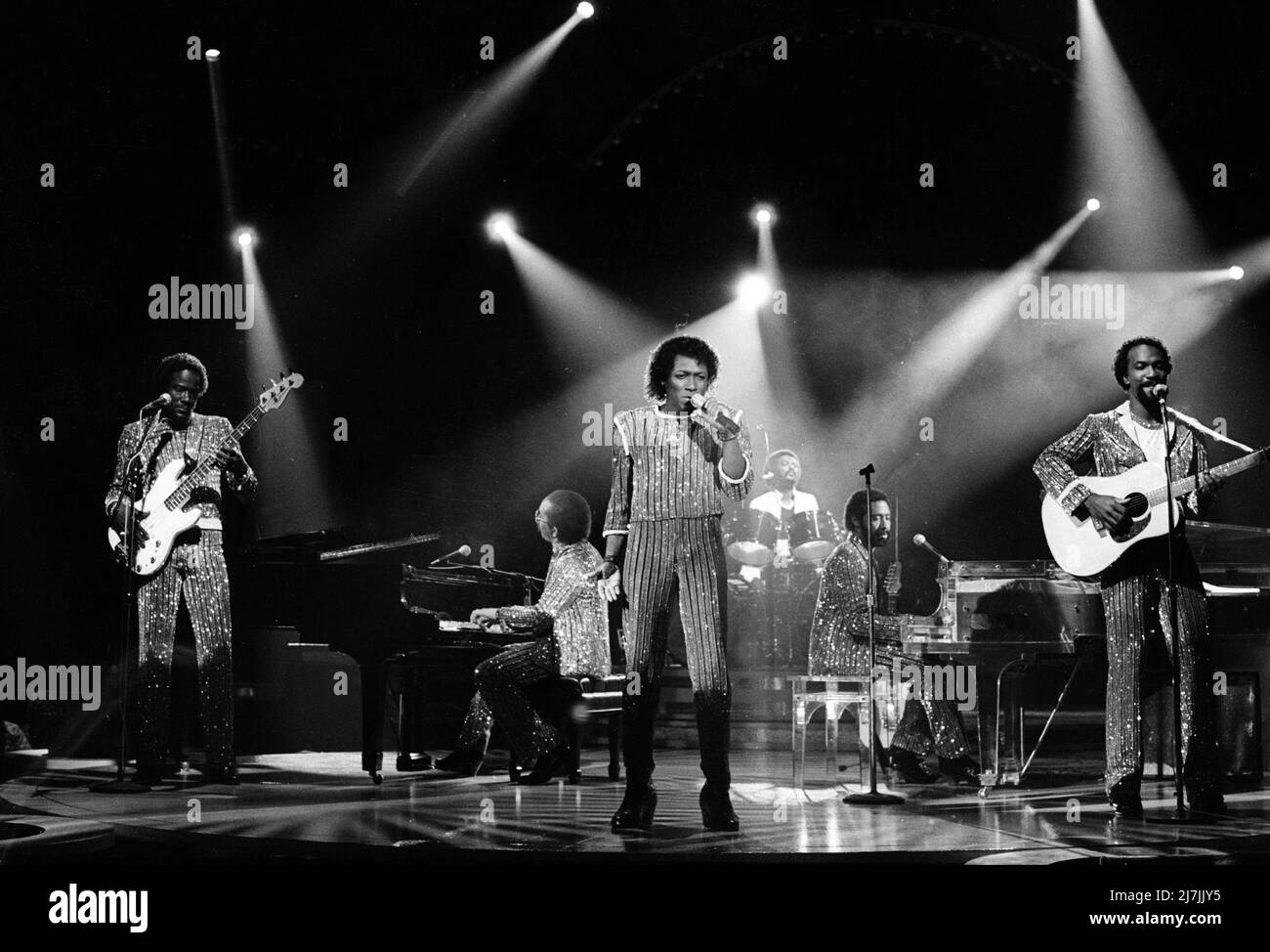 The Commodores perform on Solid Gold in 1983 Credit: Ron Wolfson ...