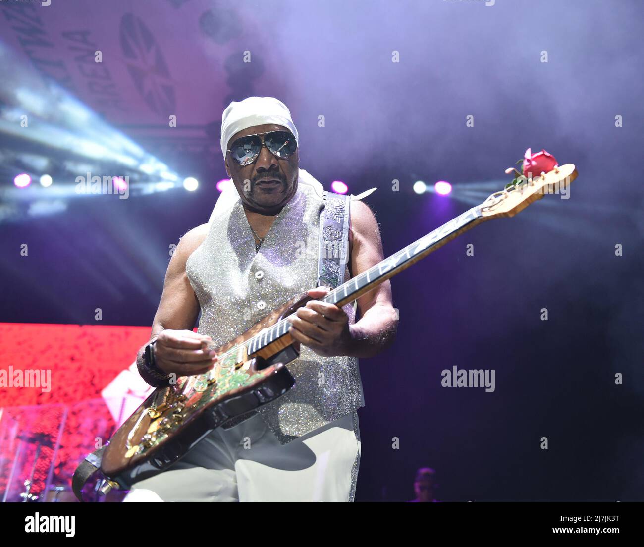 May 8, 2022, Norfolk, Virginia, USA: ERNIE ISLEY of the Isley Brothers ...