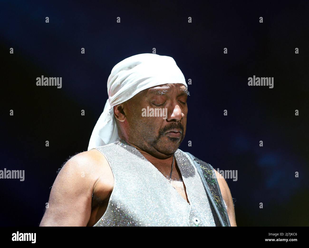 May 8, 2022, Norfolk, Virginia, USA: ERNIE ISLEY of the Isley Brothers ...