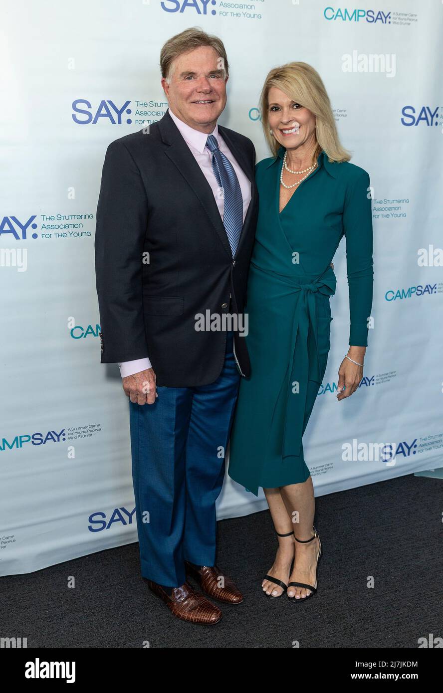 May 9, 2022, New York, New York, United States: Joe Moglia and Mary Yon ...