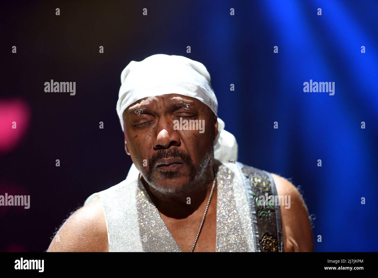 May 8, 2022, Norfolk, Virginia, USA: ERNIE ISLEY of the Isley Brothers ...