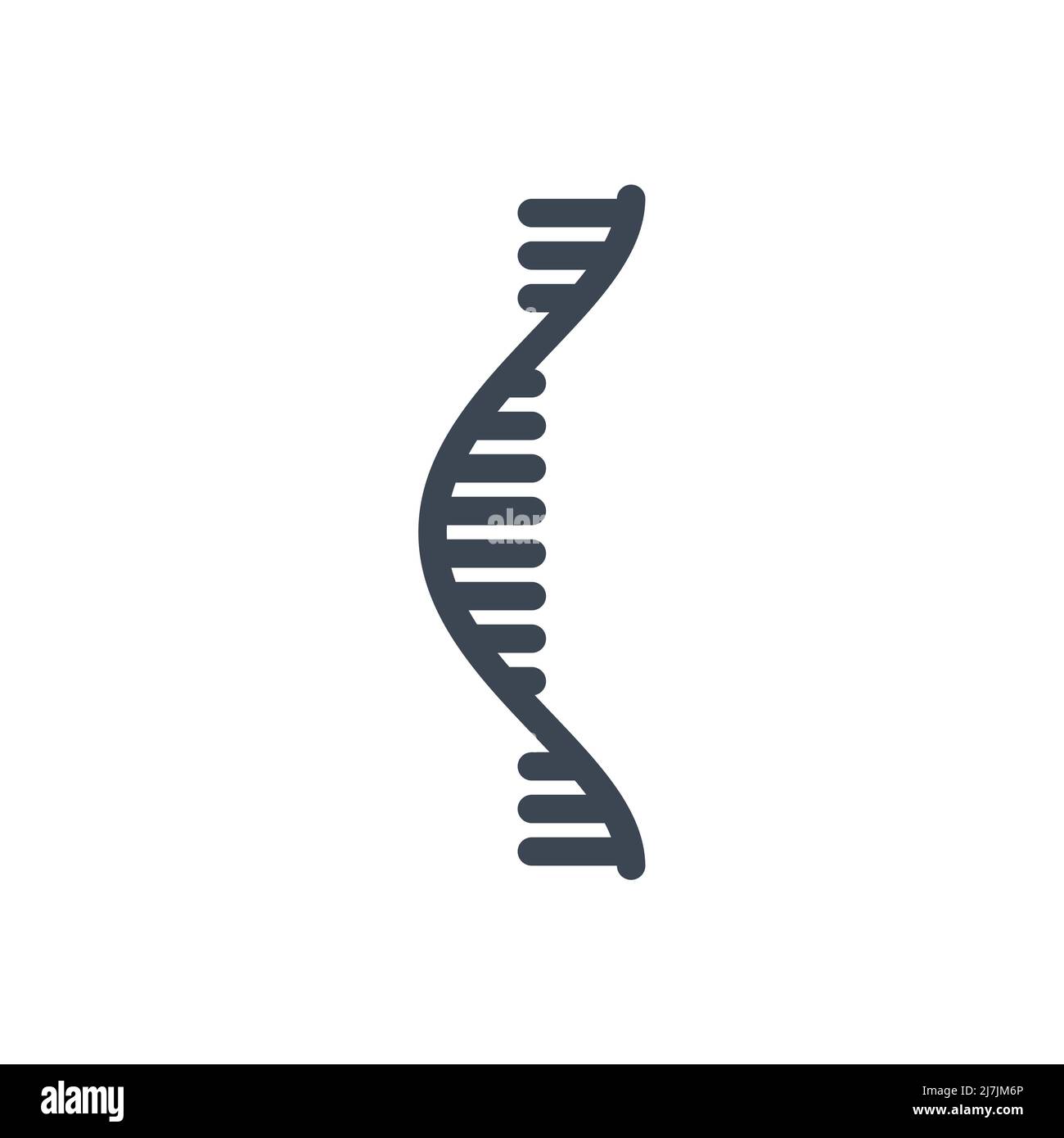 RNA related vector glyph icon. RNA sign. Isolated on white background ...