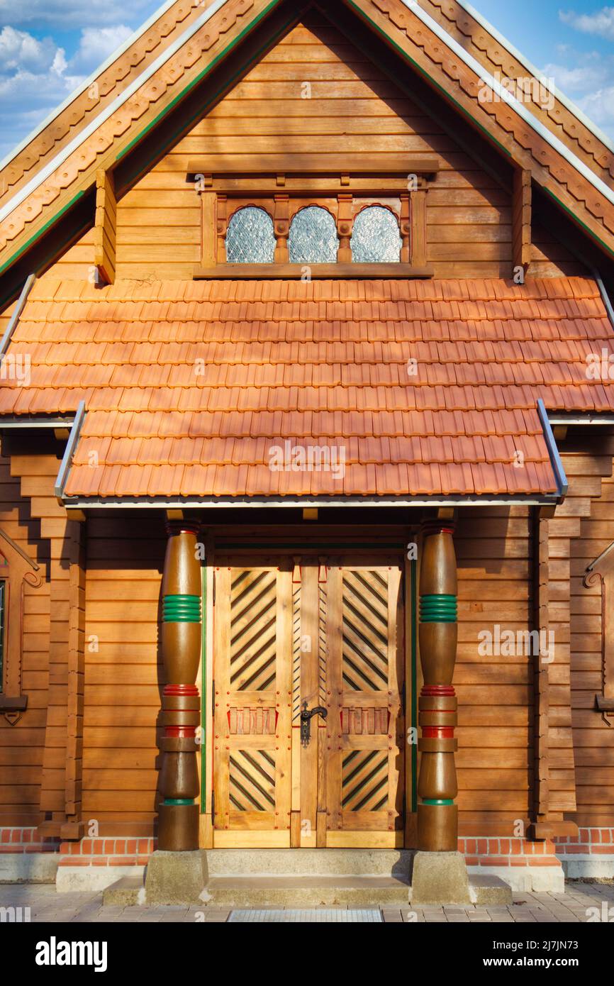 Holzkirche Stabkirche Stiege Harz Stock Photo - Alamy