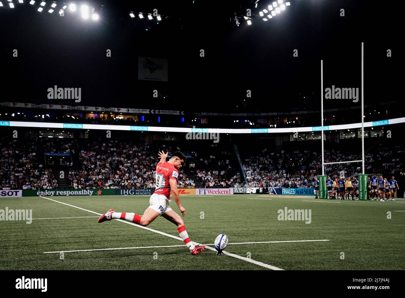 Nolan Le Garrec of Racing 92 during the rugby European Rugby Champions ...