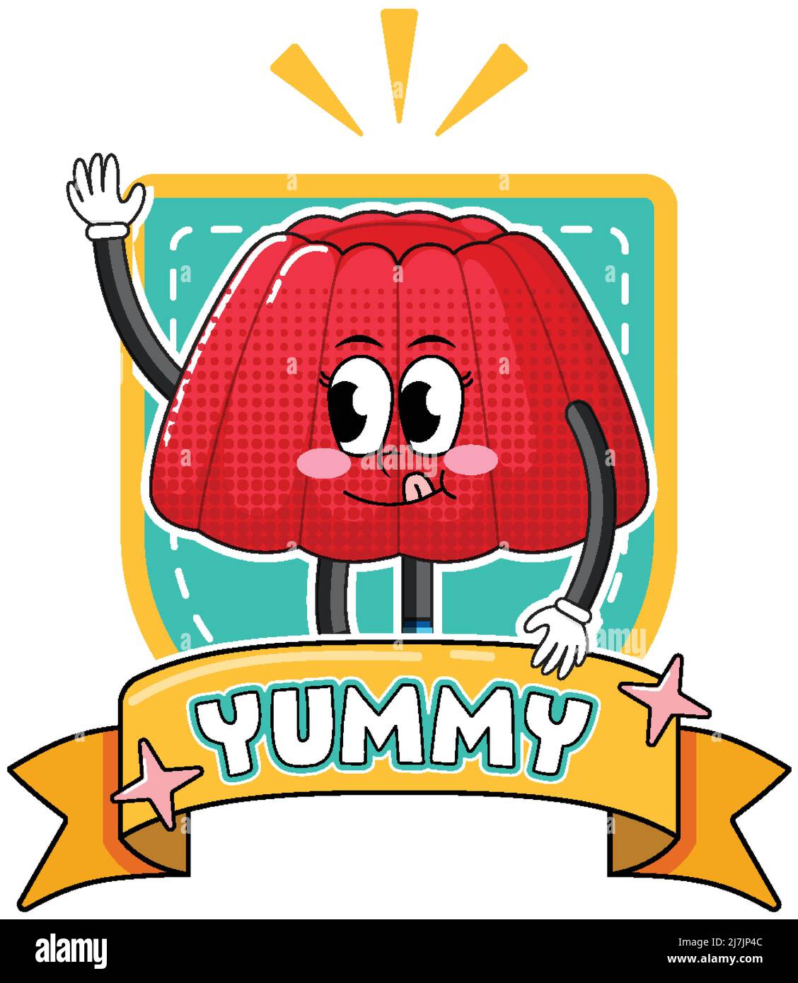 Jelly cartoon hi-res stock photography and images - Alamy
