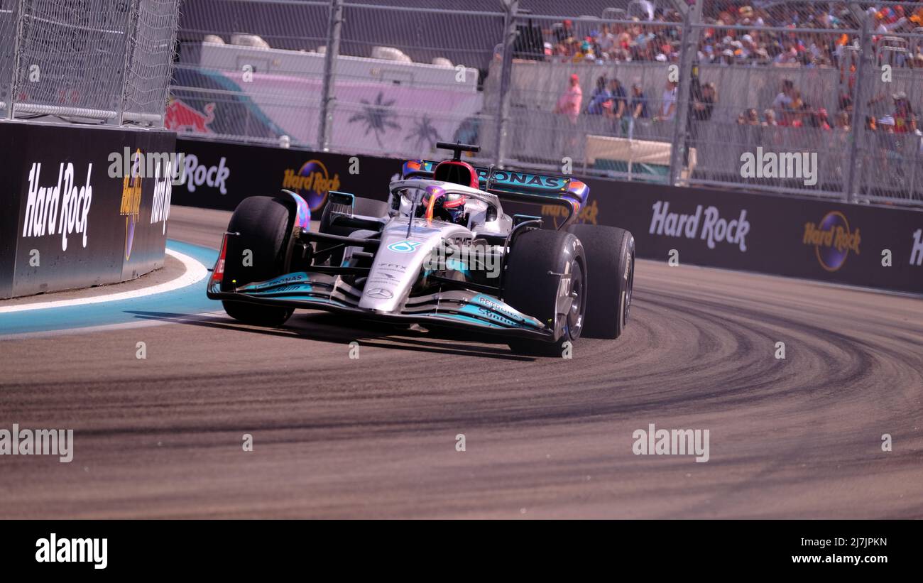May 8th, 2022: George Russell, Mercedes-AMG Petronas F1 Team driver #63 ...