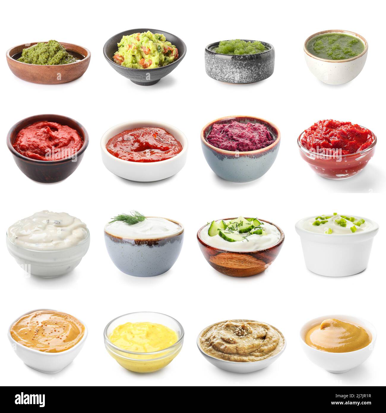 Set bowls different tasty hi-res stock photography and images - Alamy