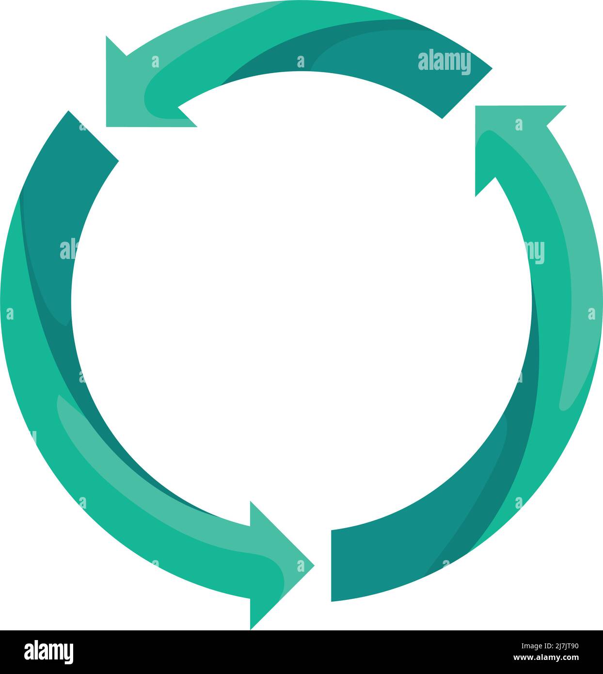 recycle arrows around Stock Vector Image & Art - Alamy