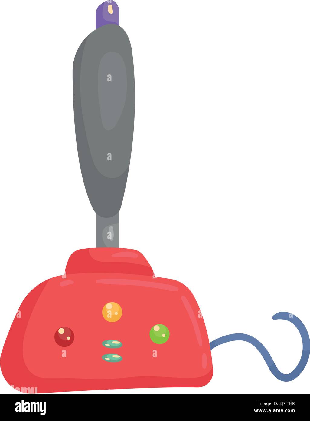 red video game joystick Stock Vector Image & Art - Alamy