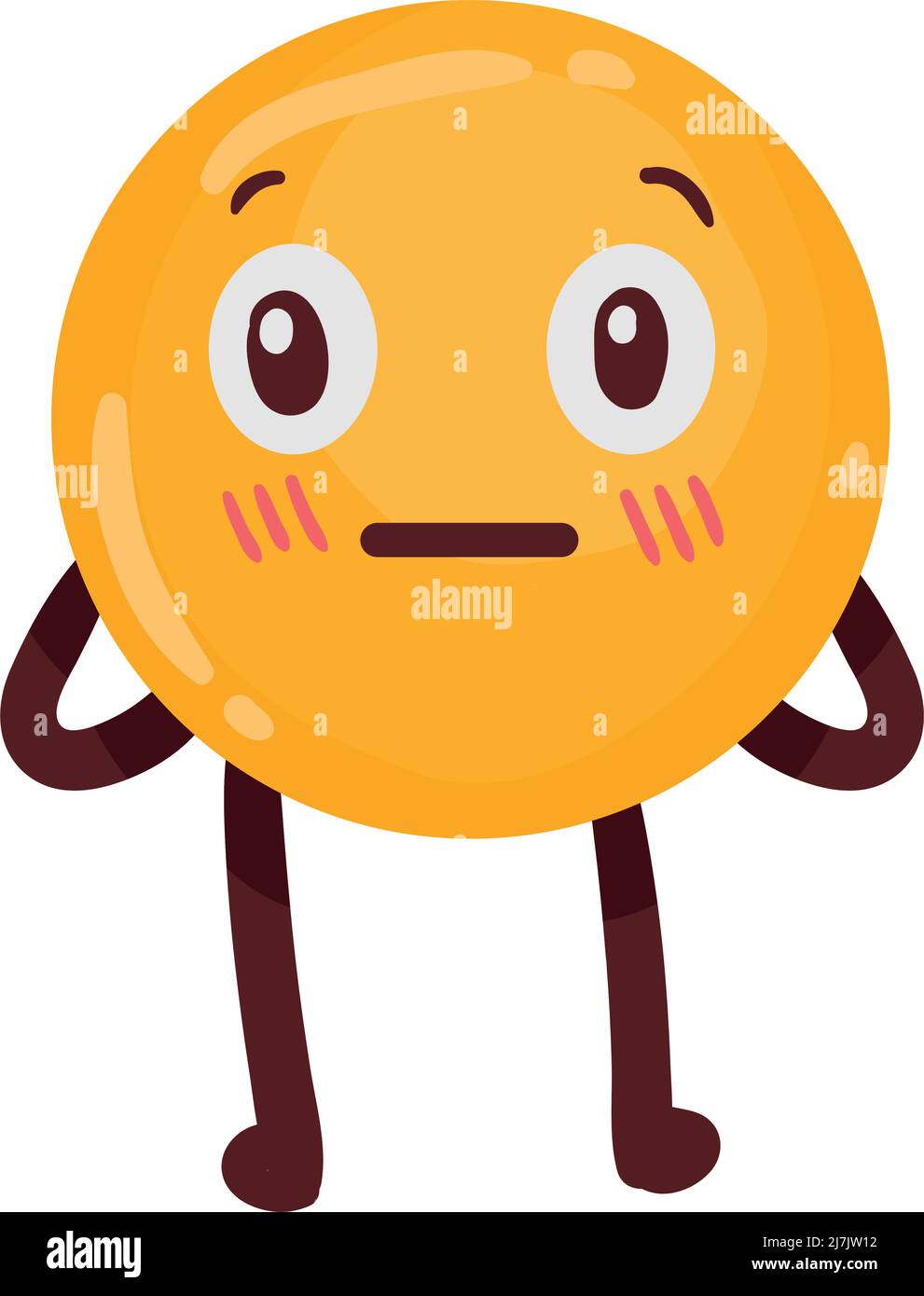 Thinking face emoji color hi-res stock photography and images - Alamy