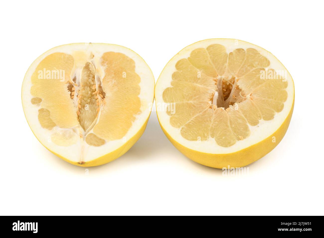 Perfectly retouched pomelo on white background. High resolution photo ...