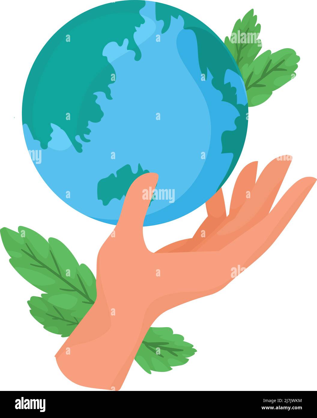 hand lifting earth planet Stock Vector Image & Art - Alamy