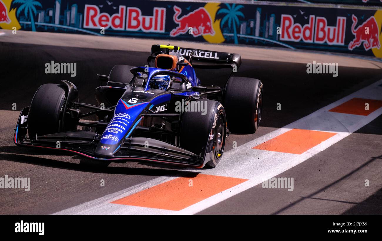 May 8th, 2022: Nicholas Latifil, Williams Racing team driver #6 during ...