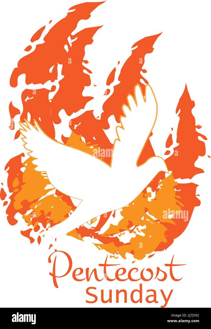 Holy ghost service Stock Vector Images - Alamy