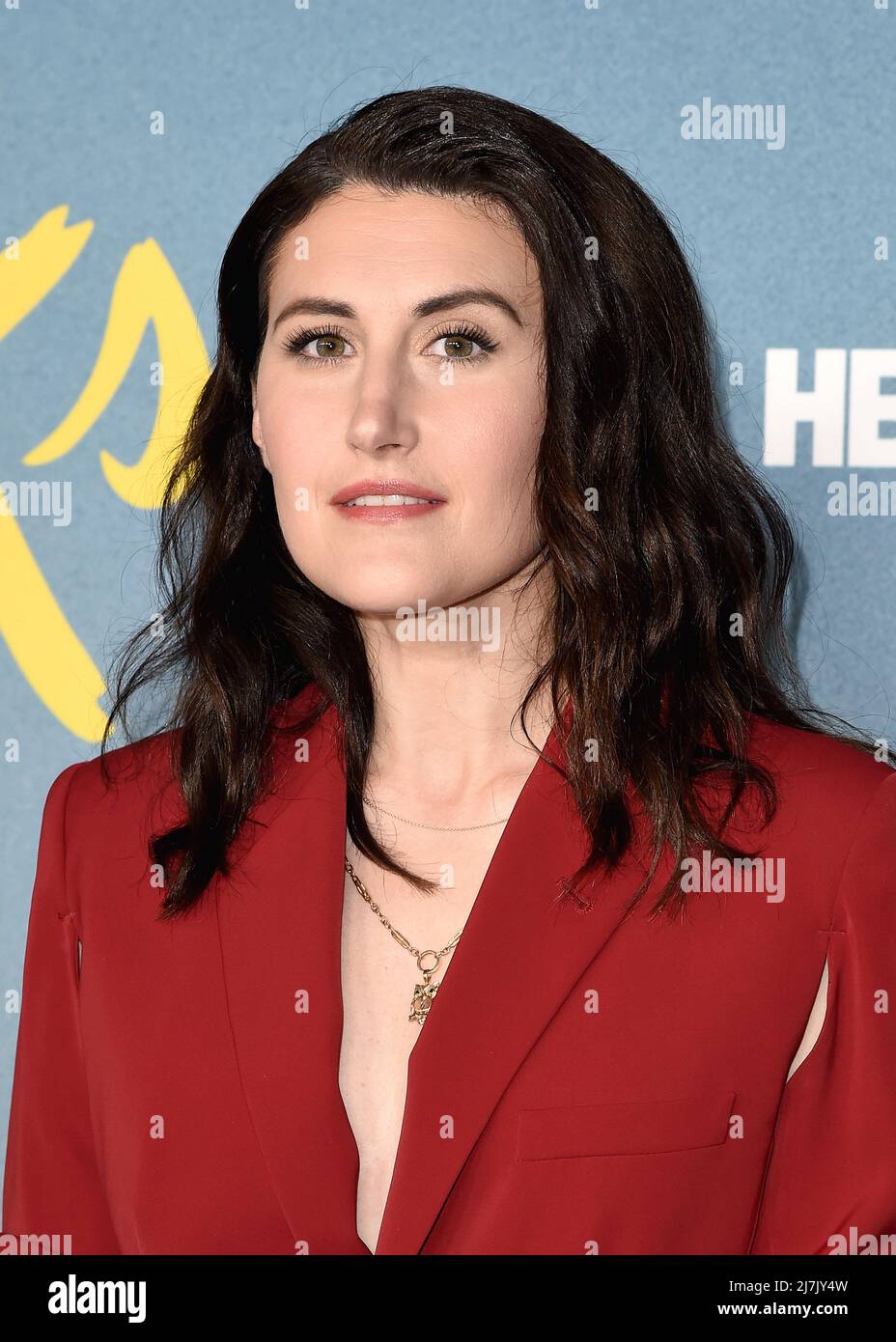 Jen Statsky walking on the red carpet at the HBO Max "Hacks" Season 2 ...