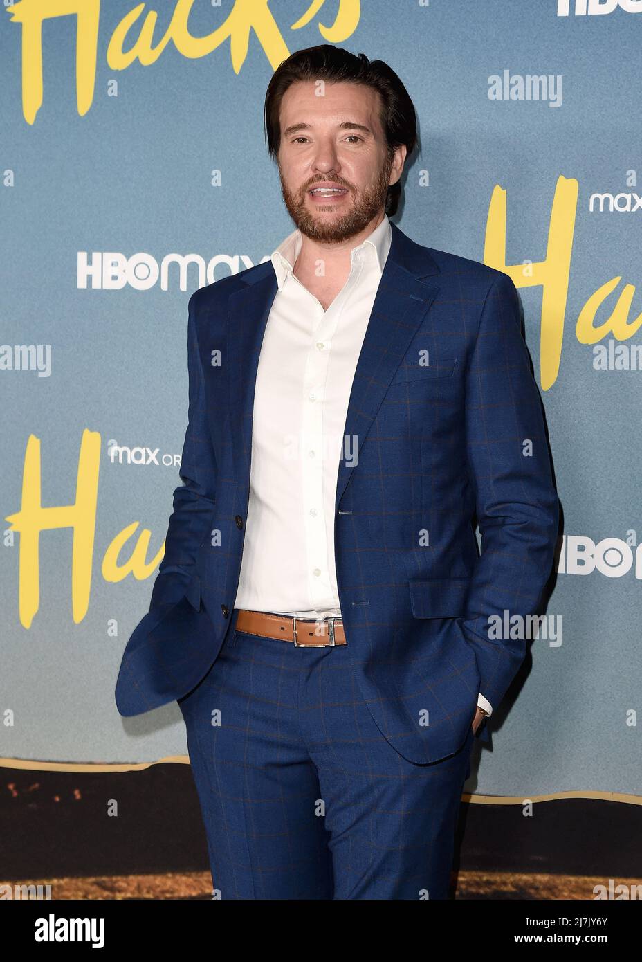 Jason Butler Harner walking on the red carpet at the HBO Max "Hacks ...
