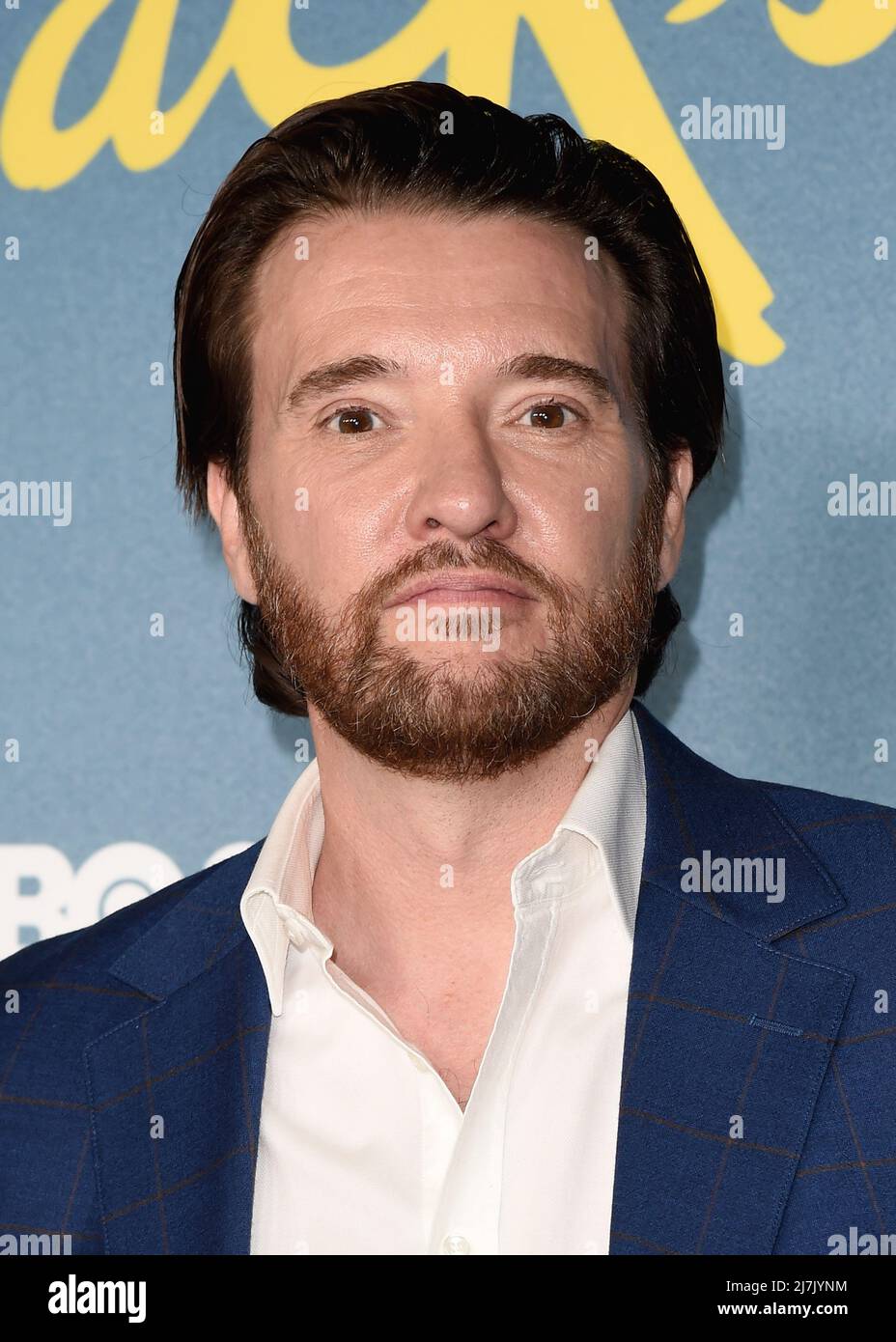 Jason Butler Harner walking on the red carpet at the HBO Max "Hacks ...