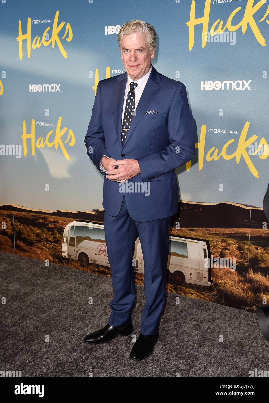 Christopher McDonald walking on the red carpet at the HBO Max "Hacks ...