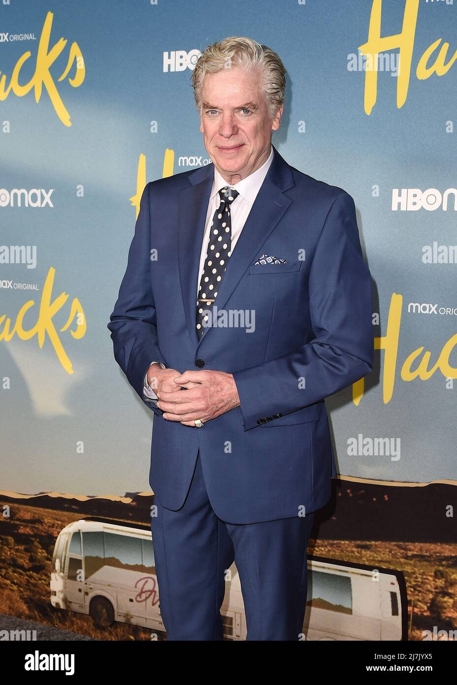 Christopher McDonald walking on the red carpet at the HBO Max "Hacks ...