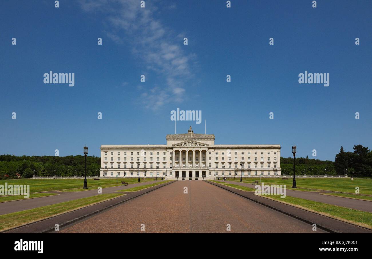 Parliament Buildings (aka as Stormont) in Belfast, UK Stock Photo - Alamy