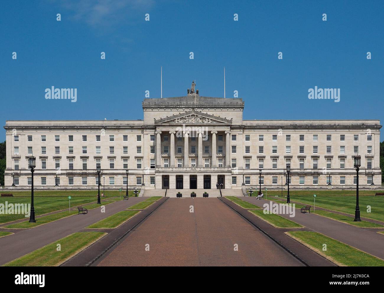 Parliament Buildings (aka as Stormont) in Belfast, UK Stock Photo - Alamy