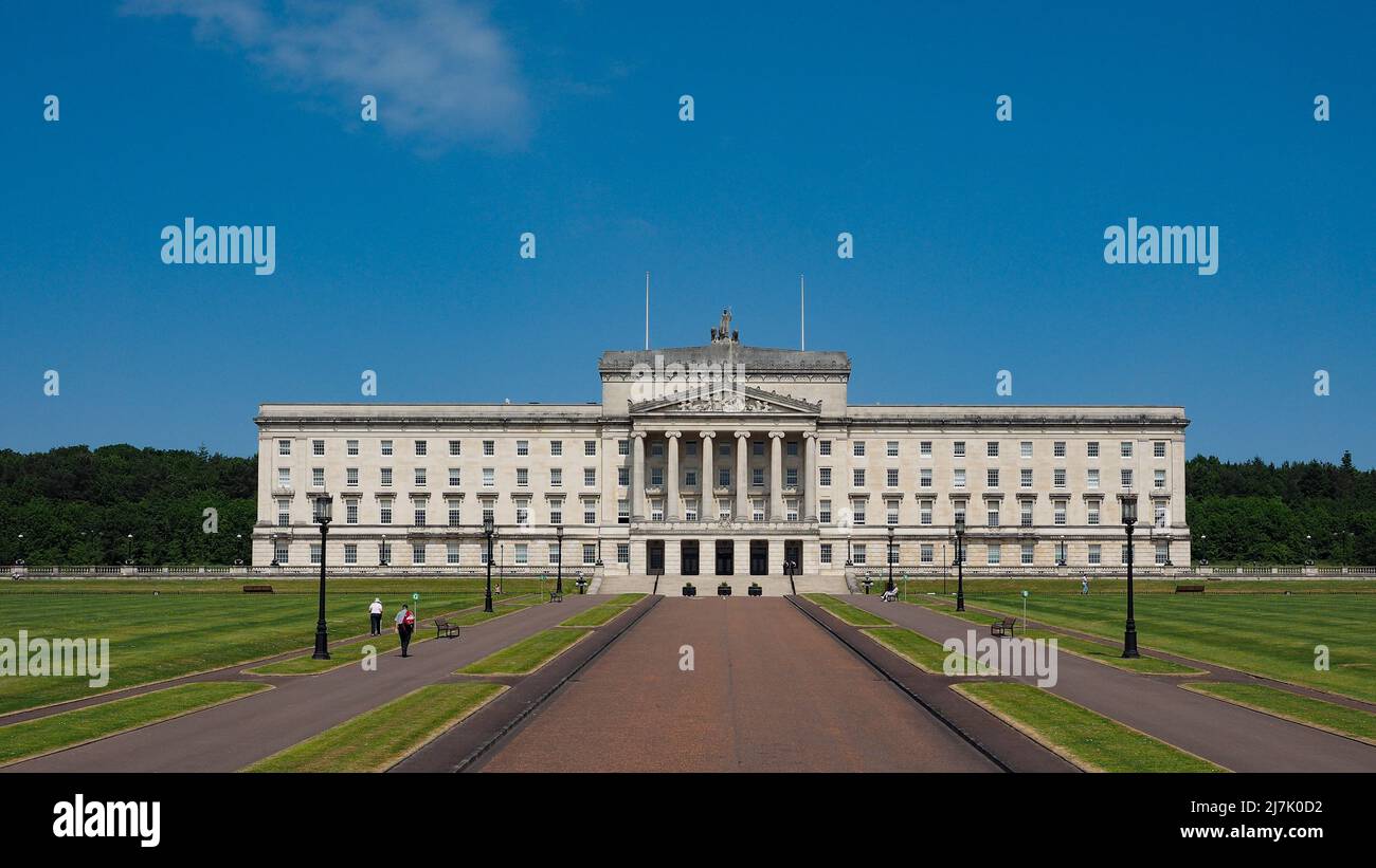 Parliament Buildings (aka as Stormont) in Belfast, UK Stock Photo - Alamy