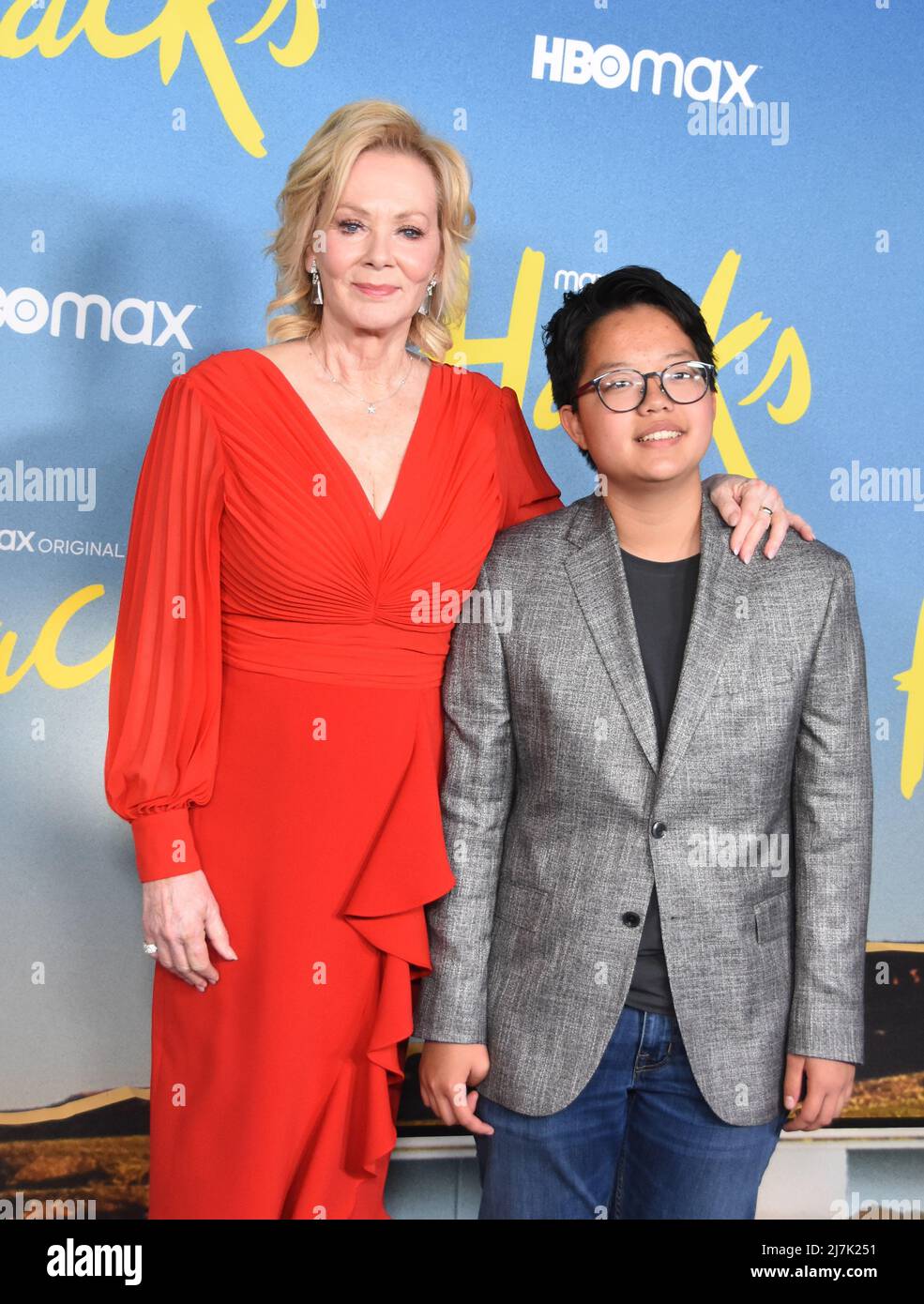 Los Angeles, California, USA 9th May 2022 Actress Jean Smart and son ...