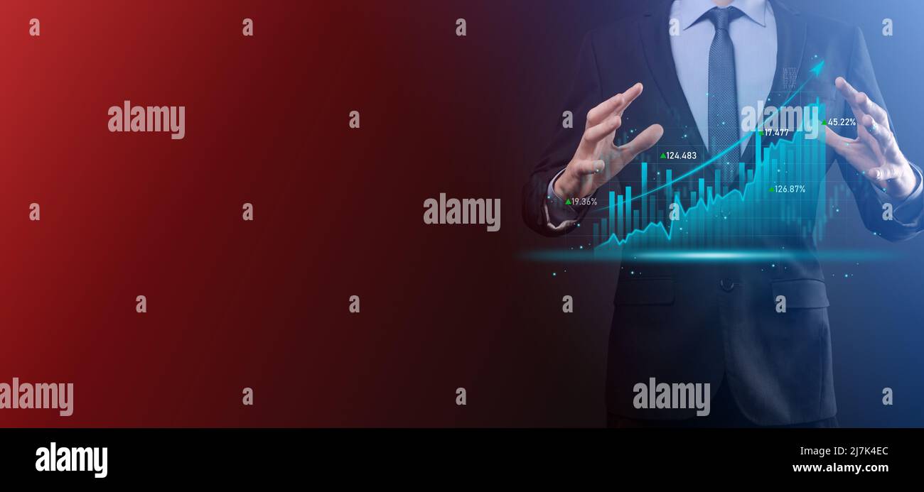 Business Developer Hand Using Board Framework On Virtual Modern