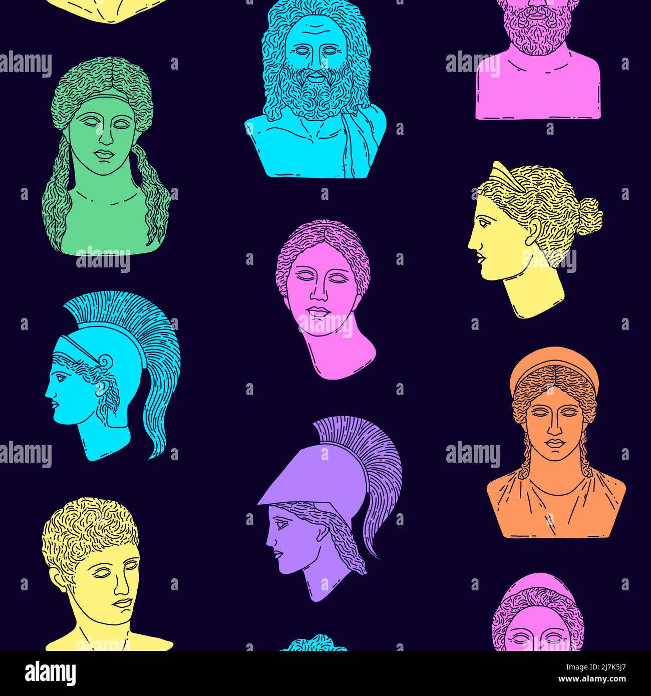 Sculpture man in traditional Stock Vector Images - Alamy