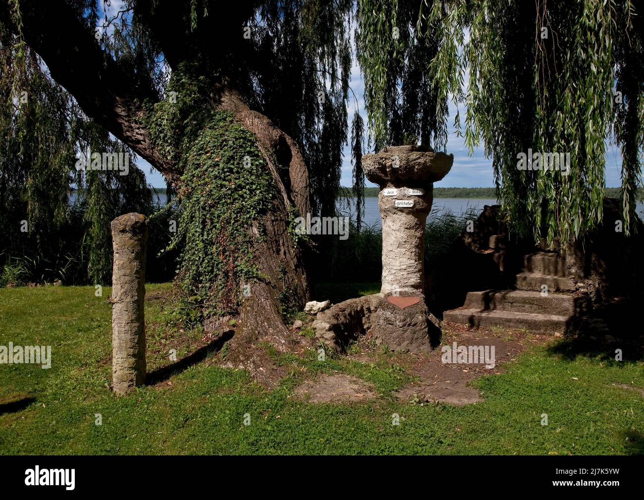 Arendsee Altmark gustav-nagel-areal 87762 Reste des Seetempels 1917-30 ...