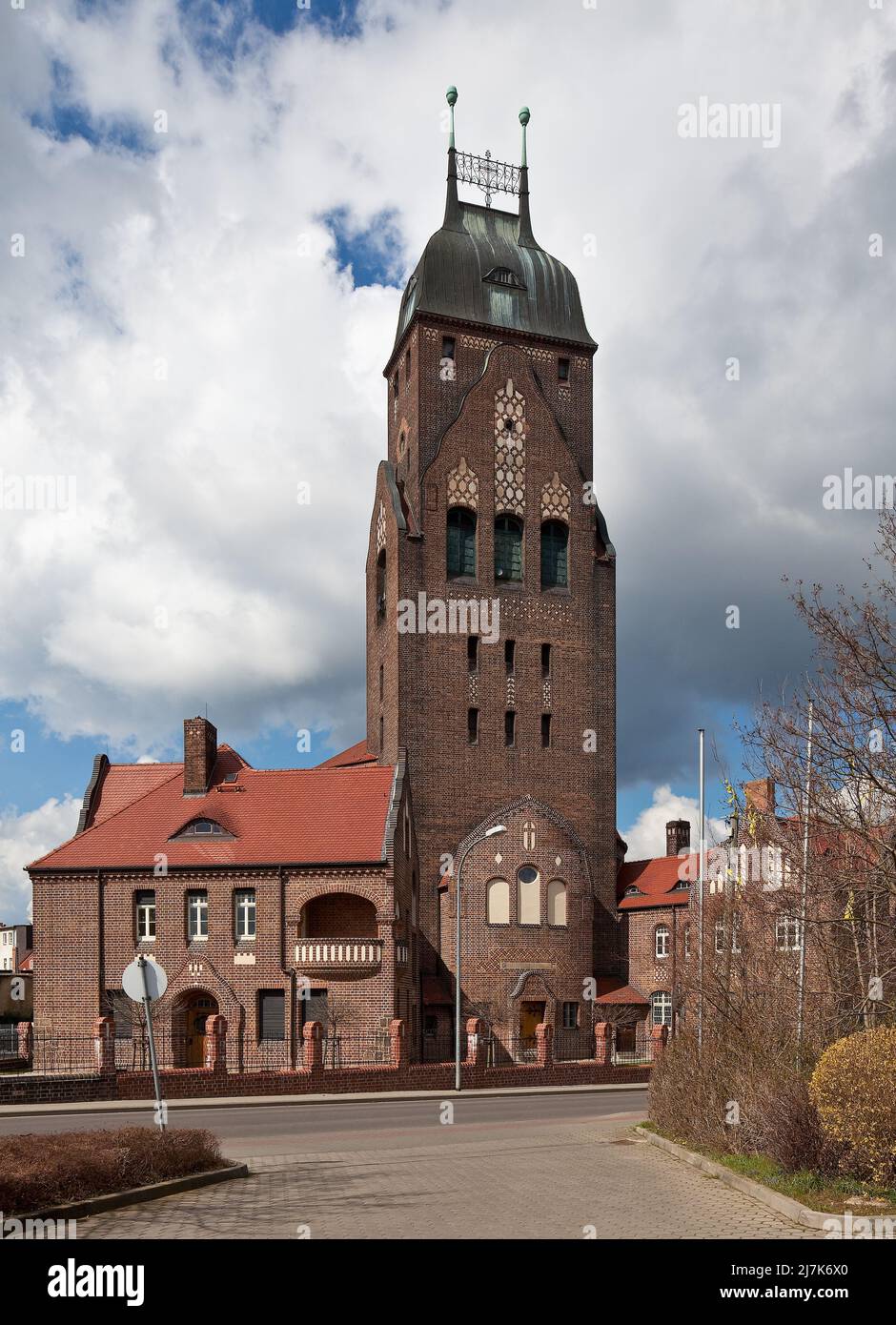Köthen Anhalt Martinskirche 74553 Erbaut 1912-14 von Friedrich Gothe ...